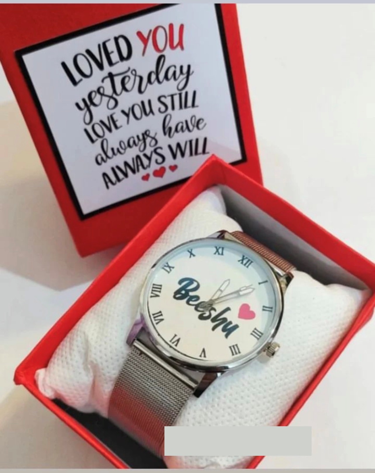 CUSTOMIZED WATCH (Best Birthday And Anniversary Gift) - Customize Pk Gift